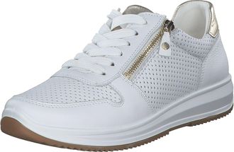 Ara Sneaker low Ara Osaka - Wei&szlig; / Platin Glattleder