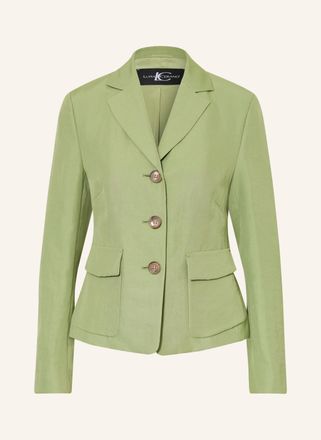 Luisa Cerano Luisa Cerano Blazer Mit Leinen gruen