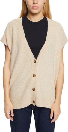 Esprit Damen 102EE1I326 Pullover, 289/SAND 5, S