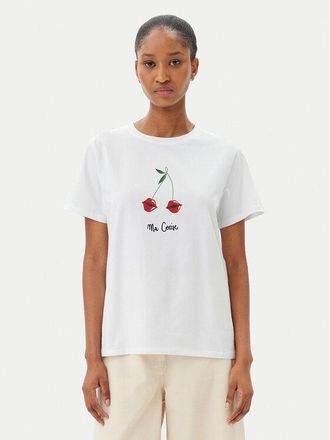 Marella T-Shirt Cappero 2515971052 Weiß Regular Fit