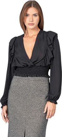 Kocca Femme, Blouses et Chemises, Noir, Taille: 40 FR Blouse Uarionx
