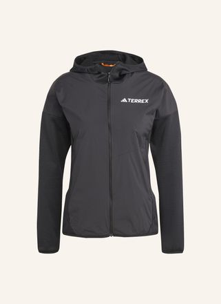 ADIDAS TERREX Adidas Terrex Terrex Xperior Climawarm+ Wind Light Fleece Kapuzenjacke schwarz