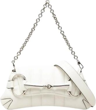 Gucci Sac bandouli&egrave;re Pre-owned - Femme - Pre-owned - Blanc - Taille: ONE Size