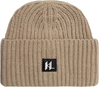 Karl Lagerfeld Homme, Accessoires, Beige, Taille: M 805601 Bonnet