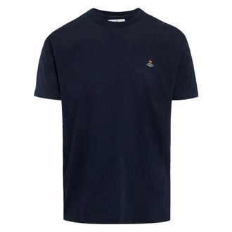 Vivienne Westwood Oversized Tee Multicolor Orb - - Tops - Damen - Schwarzk - M