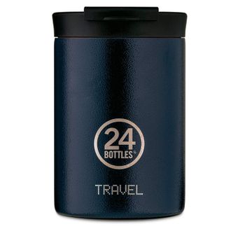 24 Bottles Travel Tumbler - Trinkflasche 350ml, Thermos Kaffee Tee Getr&auml;nke, Thermosflasche 6hHot/24hCold, Wasserflasche 100% Versiegeltem Deckel, Umweltfreundli