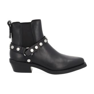 Ash Ash, Femme, Chaussures, Noir, Taille: 41 EU Logan Studded Bottes &agrave; cheville