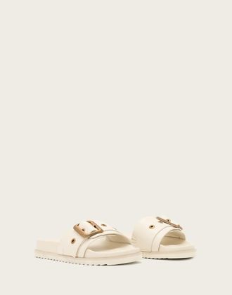 AllSaints Ellie - Sandales style western - Blanc gypsum