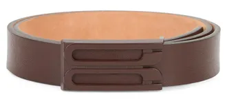 Victoria Beckham Womens Leather Belt B Frame Brown