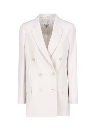 Maison Margiela Double-Breasted Wool Blazer