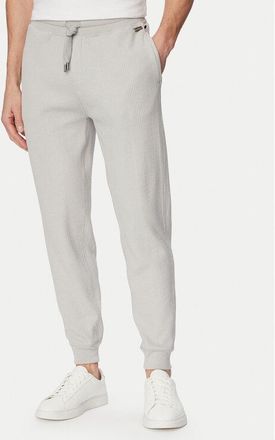 HUGO BOSS Jogginghose Structure 50540577 Grau Regular Fit