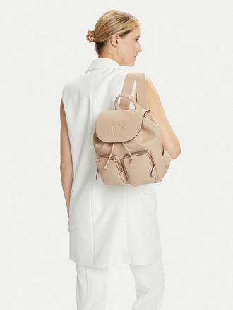 Pinko Rucksack PINKO Carrie Backpack Al 25-26 PLTT 104351 A29Q Beige