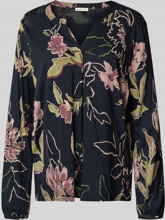 Tom Tailor Regular Fit Langarmshirt aus Baumwoll-Mix