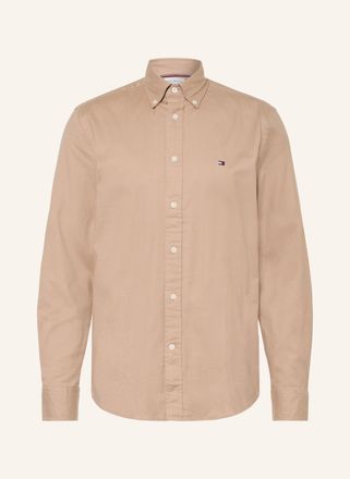 Tommy Hilfiger Flanellhemd Regular Fit beige