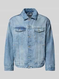 Review Regular Fit Jeansjacke aus reiner Baumwolle