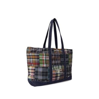 Polo Ralph Lauren Sac cabas &agrave; carreaux en coton