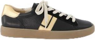 Paul Green Baskets 5464-127 en cuir lisse pour femme Noir, Noir, 41 EU