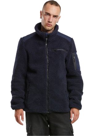 Brandit Teddyfleece Ramble Jacket, Farbe: navy, Gr&ouml;&szlig;e: M