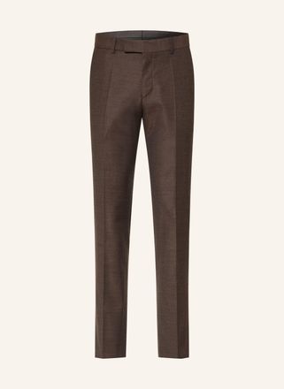 HUGO BOSS Anzughose Genius Extra Slim Fit braun