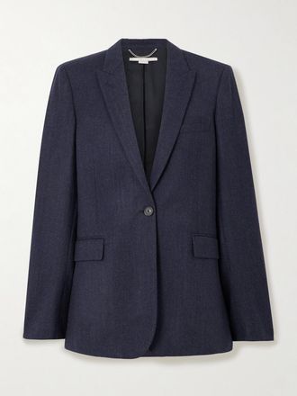 Stella McCartney Blazer Aus Wolle - Blau