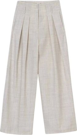 Alysi Femme, Pantalons, Gris, Taille: 42 FR Pantalons