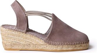 Toni Pons Wildleder-Espadrille für Damen - TREMP - Taupe, 39 EU