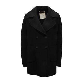 Emma & Gaia Capes - - Coats - Damen - Schwarzk - XS