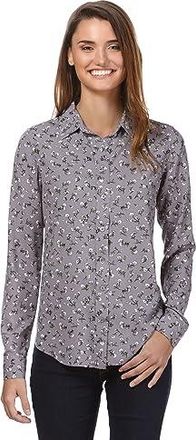 Vincenzo Boretti Chemisier, Taille Normale, col de Chemise Gris XL