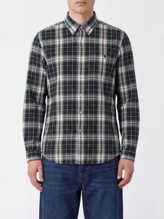Polo Ralph Lauren Chemise slim fit &agrave; carreaux en coton avec col boutonn&eacute;