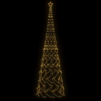 tidyard LED Weihnachtsbaum Tannenbaum Lichterbaum Weihnachtsdeko Beleuchtung Au&szlig;en Beleuchtet Lichterkette Outdoor Kegelform Warmwei&szlig; 3000 LEDs 230x800 cm