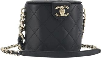 Chanel Sac bandouli&egrave;re vintage doccasion - Femme - Pre-owned - Noir - Taille: ONE Size