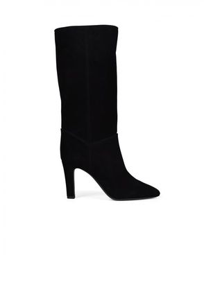 Saint Laurent Stiefel Tracy Schwarz
