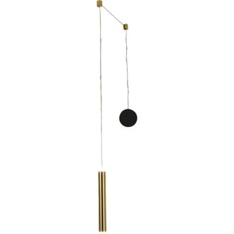 Fabas Luce Fabas Luce - Suspension d&eacute;centralis&eacute;e Prado en laiton led 6,5 w &agrave; intensit&eacute; variable - Montage d&eacute;centralis&eacute;