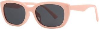 Generic Lunettes De Soleil &Agrave; Petite Monture For Hommes, Plein Air For Femmes, Vacances Et Sport(Pink)