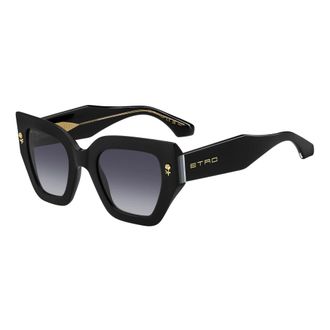 Etro Schwarz/Grau Schattierte Sonnenbrille - - Accessories - Damen - Schwarzk - 50 MM