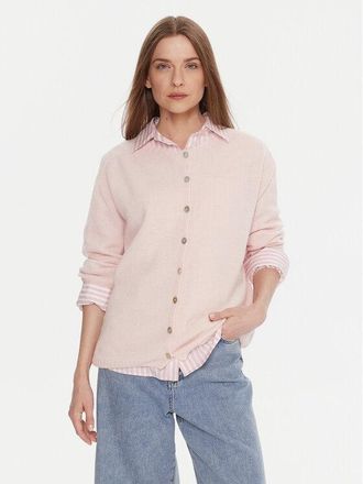 Kontatto Strickjacke 3M0978C Rosa Relaxed Fit