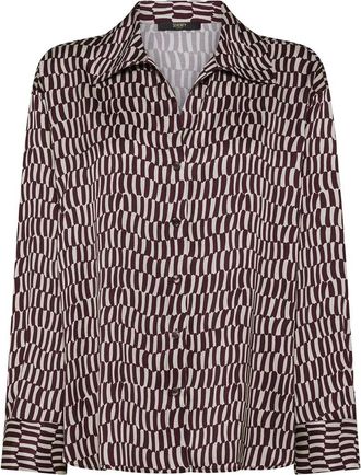 Seventy Femme, Blouses et Chemises, Multicolore, Taille: 42 FR Chemises Bordeaux pour Hommes