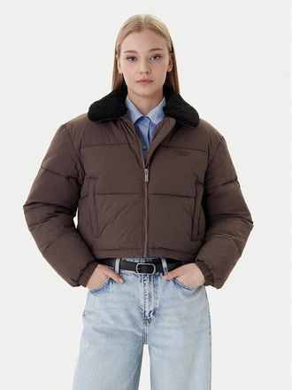 Tommy Jeans Winterjacke Teddy DW0DW22049 Braun Regular Fit