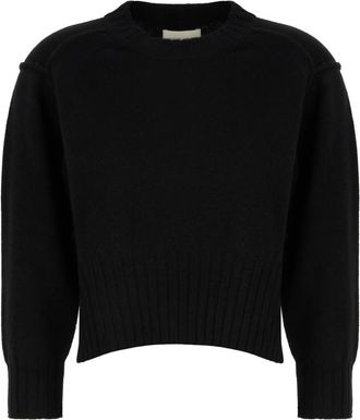 Loulou Studio Femme, Pulls, Noir, Taille: 42 FR Cashmere Tricots
