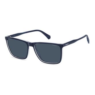 Polaroid Blaue Kristall Blaue Polarisierte Sonnenbrille - - Accessories - Herren - Blau - 58 MM