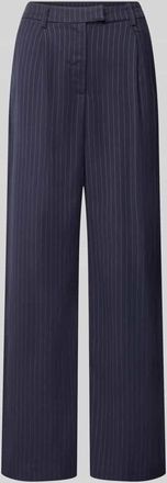 Lollys Laundry Straight Fit Anzughose mit Viskose-Anteil