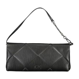 Calvin Klein Femme, Sacs, Noir, Taille: ONE Size Sac &agrave; Bandouli&egrave;re Noir avec Poign&eacute;e Amovible