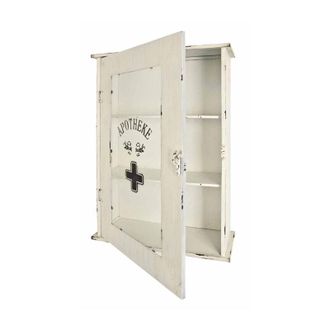 Paris Prix Paris Prix - Armoire à Pharmacie Déco Ronan 62cm Blanc