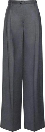 Max Mara Pantalon MST Lago - Femme - Pantalons - Gris - Taille: 34 FR