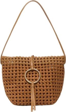 Marella Femme, Sacs, Brun, Taille: ONE Size Mlazaffo-Borsa Sac bandouli&egrave;re