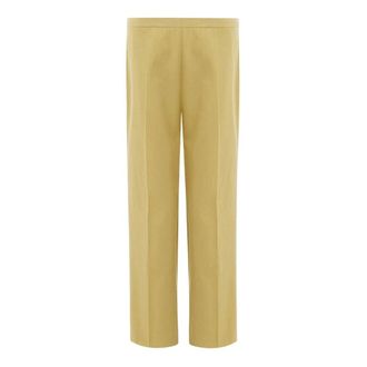 Lardini Klassische Hose - - Trousers - Damen - Gelb - S
