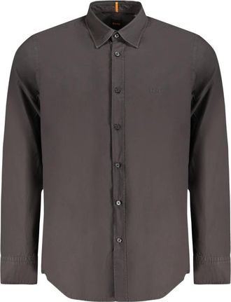HUGO BOSS Relegant 6 M Shirt - Homme - Chemises - Noir - Taille: L