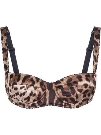 Dolce & Gabbana BH mit Print - Braun