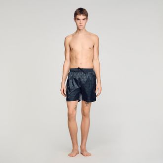Sandro Maillot de bain Square Cross