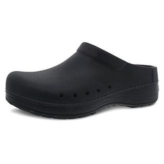 Dansko Kane Mule enfiler pour femme L g re et confortable avec semelle int rieure amovible en EVA et soutien de la vo te plantaire, noir/noir, 36.5/37 EU